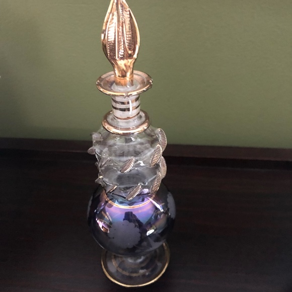 Source Unknown | Bath & Body | Blown Glass Perfume Decanter | Poshmark